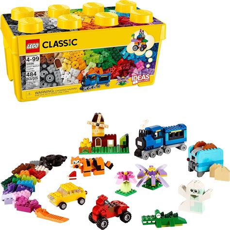 Lego Classic Medium Creative Brick Box 10696 Building Toy Set With