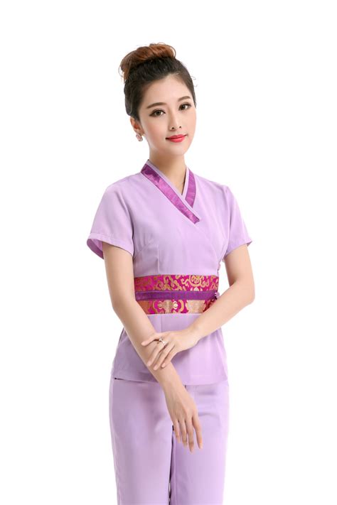 美容院工作服图片美容服装美容工作服美容院工作服款式图片大山谷图库