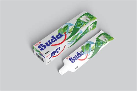 Toothpaste Box Design Behance