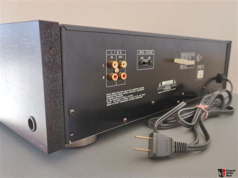 Sony Tc Wr97es Double Tape Deck With Side Panels Photo 3258574 Uk