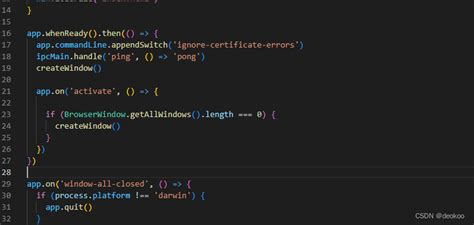 Electron 开发，报handshake Failed； Returned 1 Ssl Error Code 1错误 编程爱好者博客