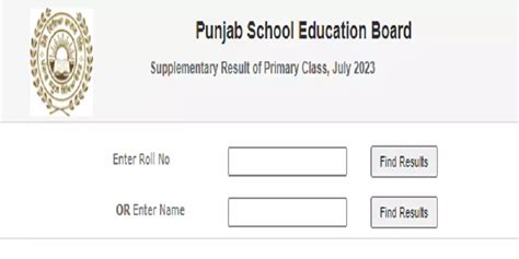 PSEB Class Supplementary Result Declared At Pseb Ac In How To Download Mark Sheet
