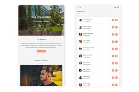 Alix Multi Purpose Pwa Mobile App Template Site Templates Landing Page Templates Ft Pwa