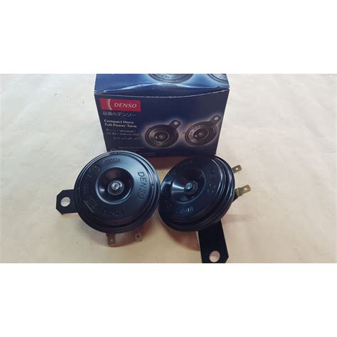 Jual Klakson Disc Denso Original 24 Volt Plus Set Relay BOSCH Suara