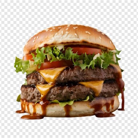 Premium Psd Cheese Burger Png