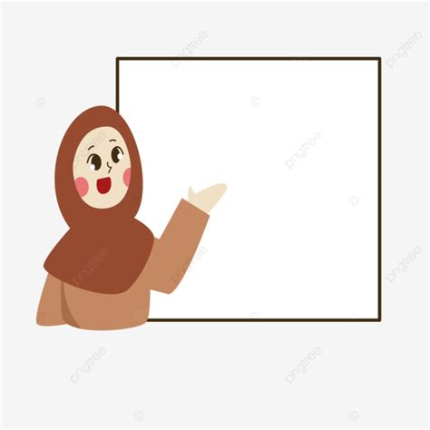 Teacher In Class Vector Teacher Vector Islamic School School Png And