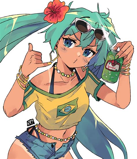 Brazilian Miku By Pirateyuri Brazilian Miku Know Your Meme