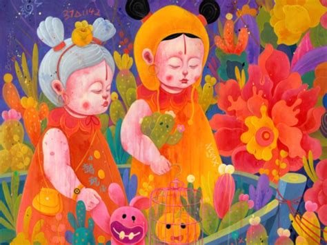 纯手绘作品《落日沼泽》陈伯卿bq工作室 站酷zcool