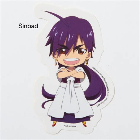Magi Chibi Character Stickers Tokyo Otaku Mode Tom