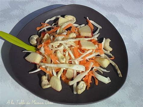 Recettes De Coleslaw Et Noix De Cajou