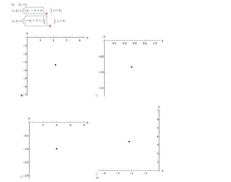 Solved Find Two Other Pairs Of Polar Coordinates Of The Chegg