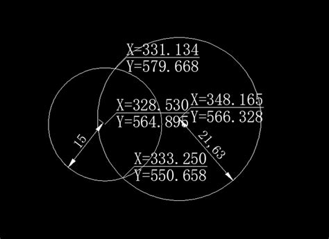用解析法求解两个圆的交点 公式推导及vba实现 知乎