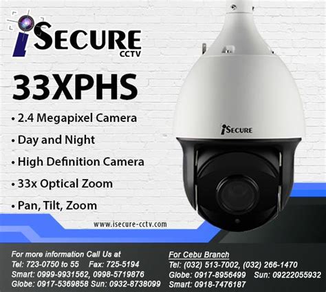 Isecure Cctv The Presence Of Cctv Camera System For Facebook