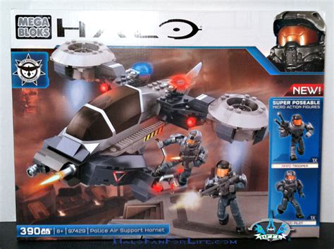 Halo Toy Review Mega Bloks Police Air Support Hornet Nmpd Hornet