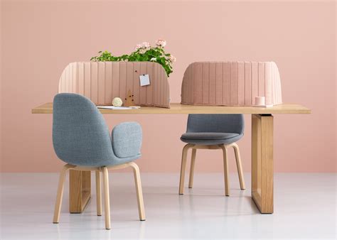 Note Design Creates Office Divider For People Working On The Go