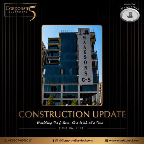 Maaksons Corporate 5 On Linkedin C5 Projectcompletion Dedication