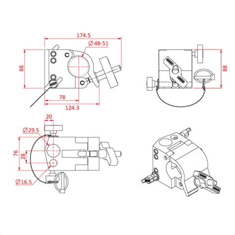 Barrel Socket Clamps Doughty Engineering