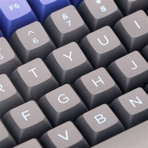 Misty Rain Blue Theme Keycap Osa Profile 232keys Set Double Shot Font Abs Keycap For Wired Usb