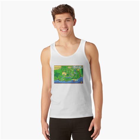 Stardew Valley Map Poster For Sale By Catgardens Redbubble