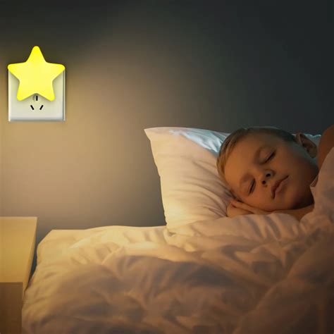 Led Sensor Control Night Light Mini Star Led Night Light With Plug For