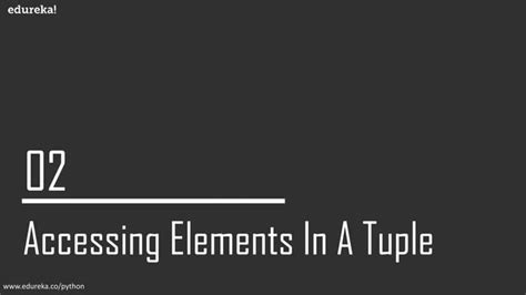 What Is Tuple In Python Python Tuple Tutorial Edureka Ppt