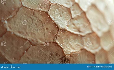 Generative AI A Picture Of Macro Human Skin Caucasian Super Macro Hand