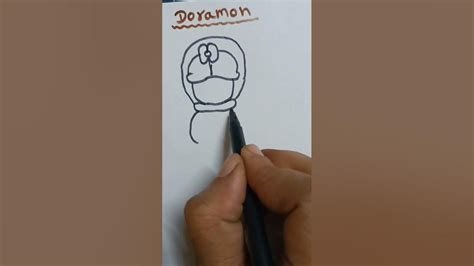 Easy Draw Doramon Short Shorts Short Youtube