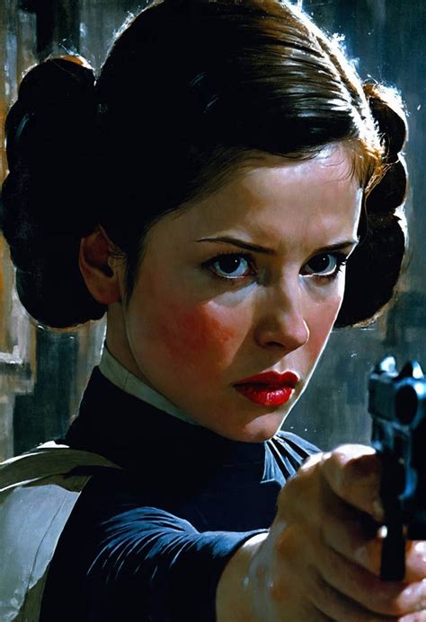 Intense Leia By Dvdkrstf On Deviantart