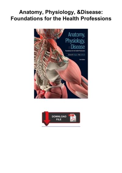 Anatomy Physiology Disease Foundations For The Health Professions