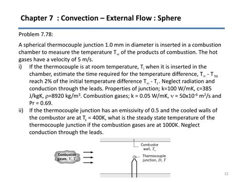 Ppt Chapter 7 Convection External Flow Cylinder In Cross Flow Powerpoint Presentation