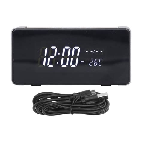 KEENSO Caméra d horloge électronique Horloge Caméra Cachée 1080P 150