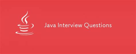 Java Interview Questions Javatutorial Phpcn