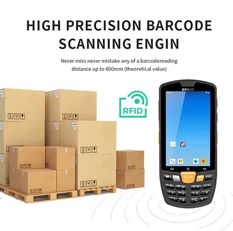 New Android 12 Nfc Industrial Pda Barcode Scanner Portable Mobile Handheld Terminal Rugged Pda