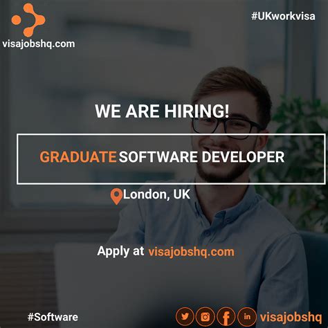 graduate software developer relocate to uk with work visa sponsorship