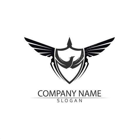 Logo Design Symbols Vector Design Images Black Wing Logo Symbol For A