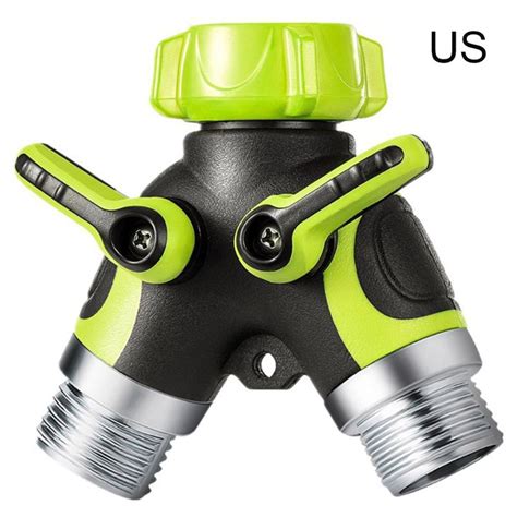 Séparateur de tuyau d arrosage robuste à 2 voies connecteur Y
