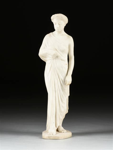 Lot Antonio Frilli Italian 1860 1920 A Sculpture Kore Florence