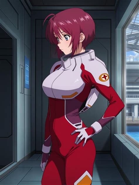 Lunamaria Hawke Mobile Suit Gundam Seed Destiny 10 Image Created