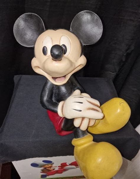Mickey Mouse Disney Mickey Sitting Sideways Statue Ca Catawiki