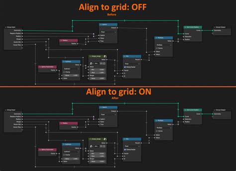Wip Nodes Align Sockets On Nodes To The Grid Blender