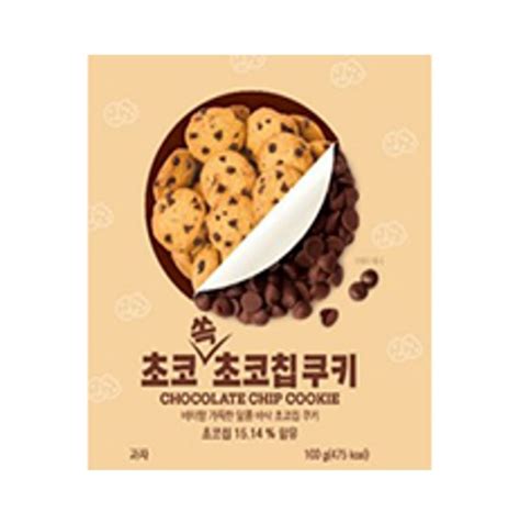 유어스 초코쏙초코칩쿠키 봉지 배민 장보기∙쇼핑