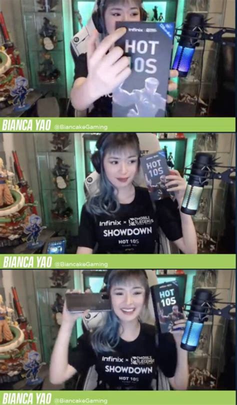 Infinix Chief Gaming Officer Bianca Yao Teases The HOT 10S MLBB Limited