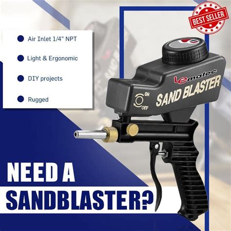 Ultimate Sandblaster Kit For Precision Results