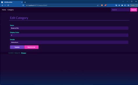 Github Robertblscrud Book Web