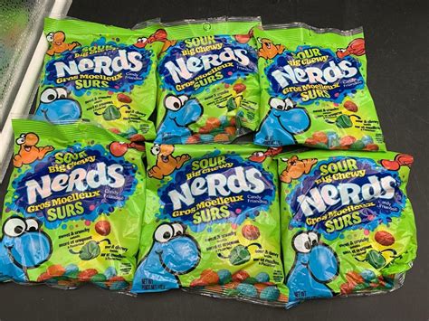 Nerds Sour Big Chewy 6 X 170g