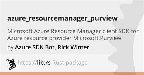 azure resourcemanager purview — rust application lib rs