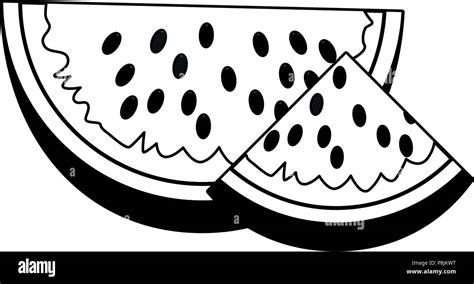 Watermelon Clipart Black And White Happy Watermelon Clipart Stock