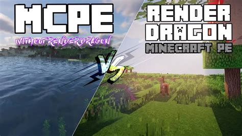 Top 5 Shaders For Minecraft Pe Vs Render Dragon Shaders Mcpe Realistic Mcpe Shaders 11830