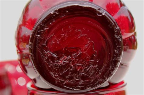 Vintage Royal Ruby Red Bubble Pattern Anchor Hocking Old Fashioned