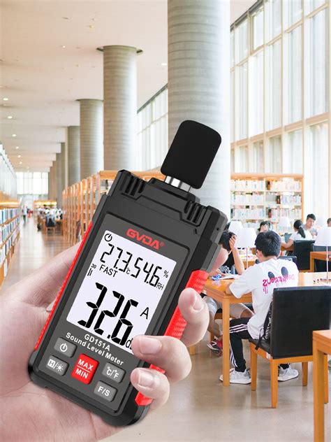 Principle Of Noise Meter Knowledge Shenzhen GVDA Technology Co Ltd
